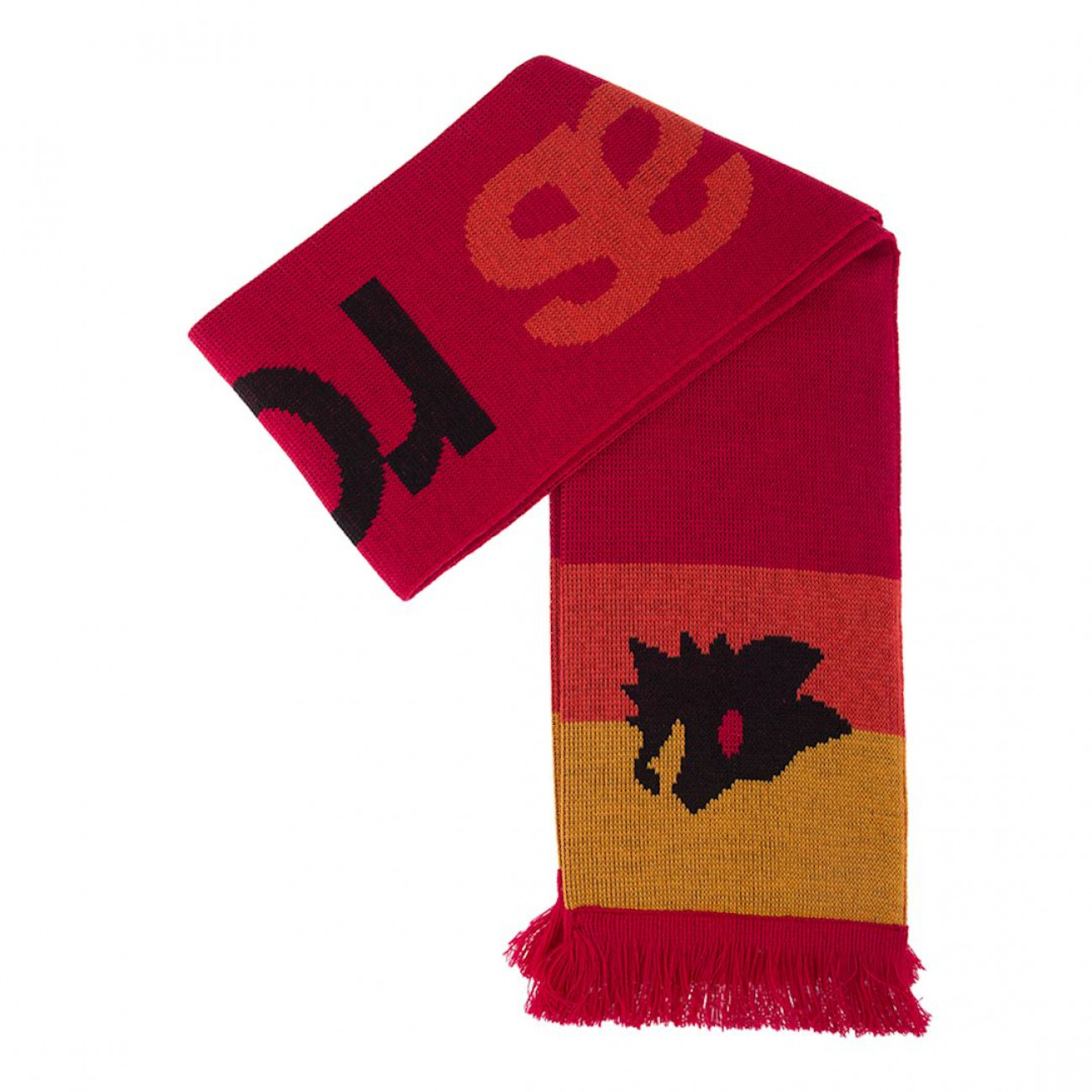 AS Roma Retro Scarf Red | Retrofootball®