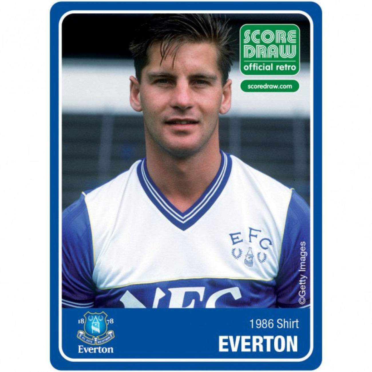 Everton 1986 Trikot | Retrofootball®
